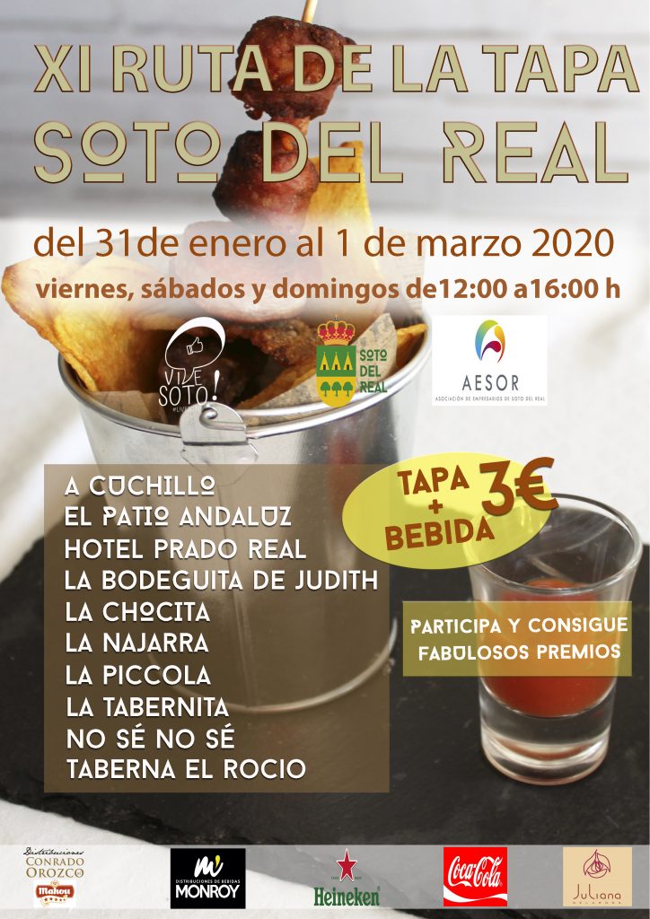 Presentación XI Ruta de la Tapa de Soto del Real - Ayuntamiento - Soto ...