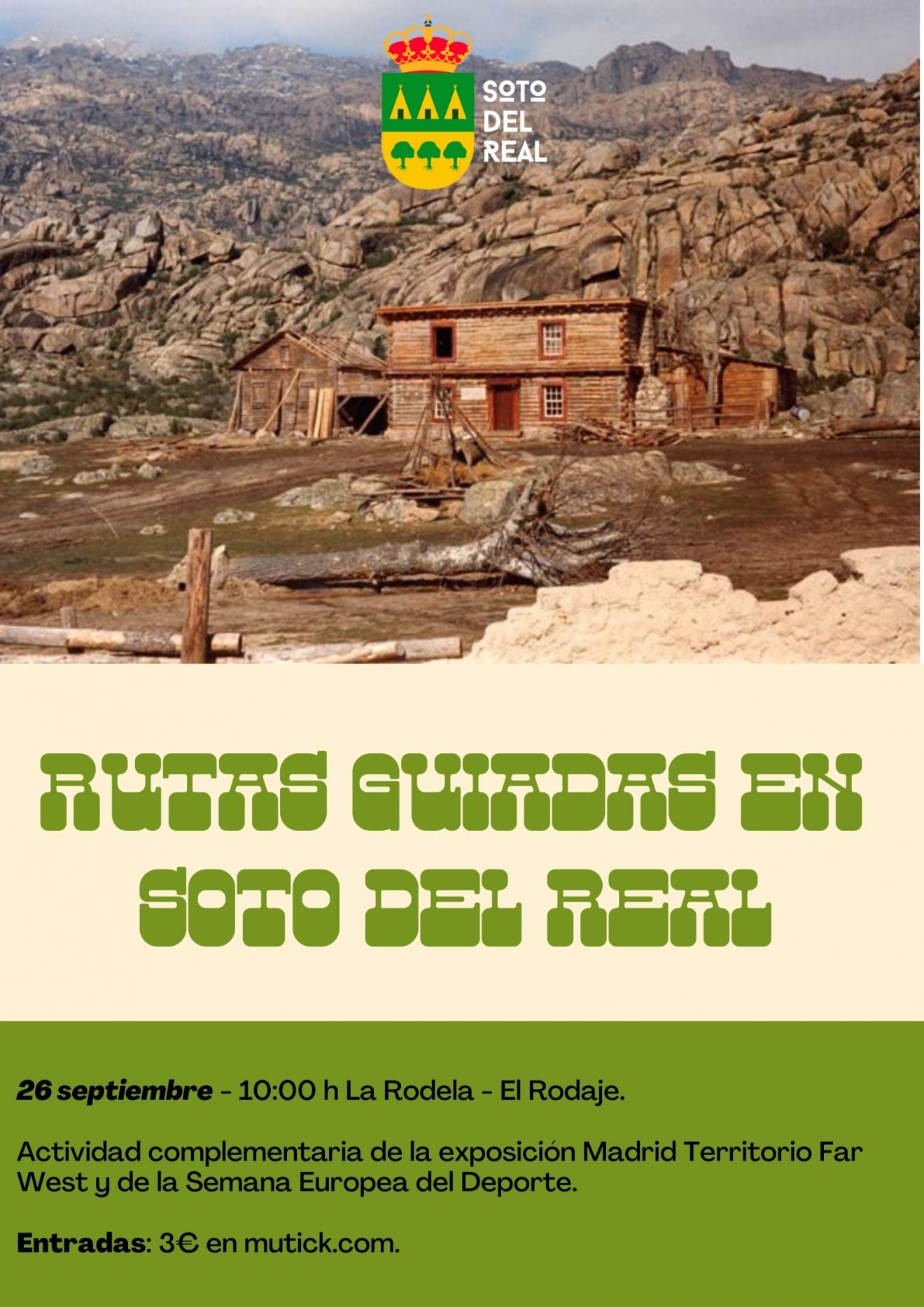 RUTA GUIADA: LA RODELA-EL RODAJE - Ayuntamiento - Soto del Real